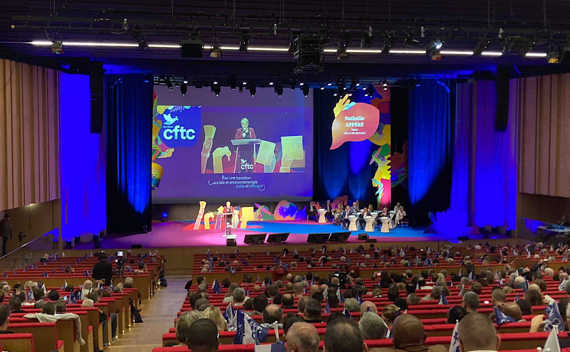 Retour en images sur le congrès CFTC - Centre des Congrès